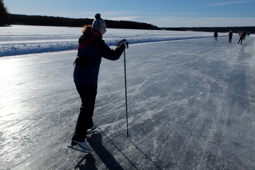 Ice skating on frozen lakes • Electric Blue Food - Kitchen stories from ...