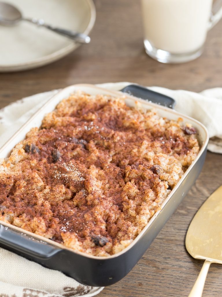 Apple rice pudding • Electric Blue Food - Kitchen stories from abroad