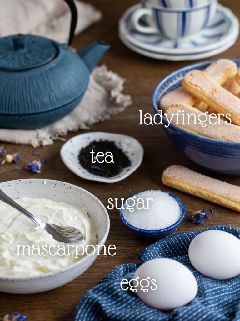 Earl Grey Tiramisu *TEAramisu* • Electric Blue Food