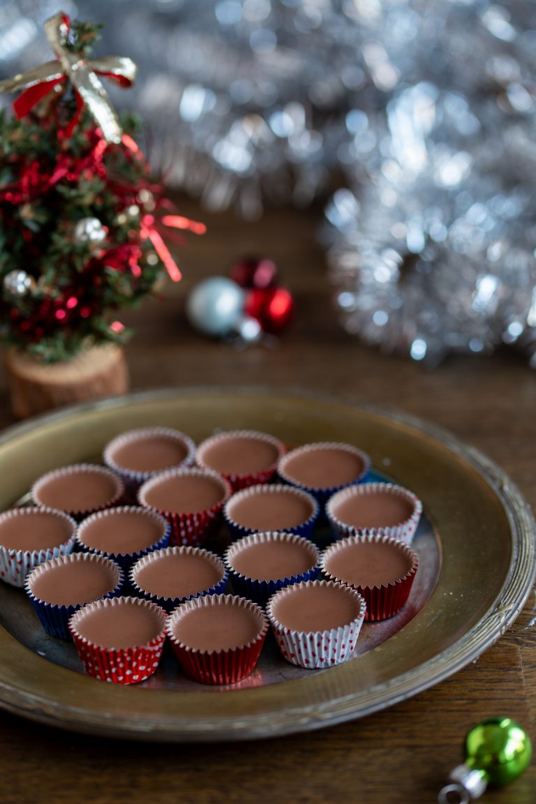 Swedish Christmas Chocolate Praline Ischoklad • Electric Blue Food