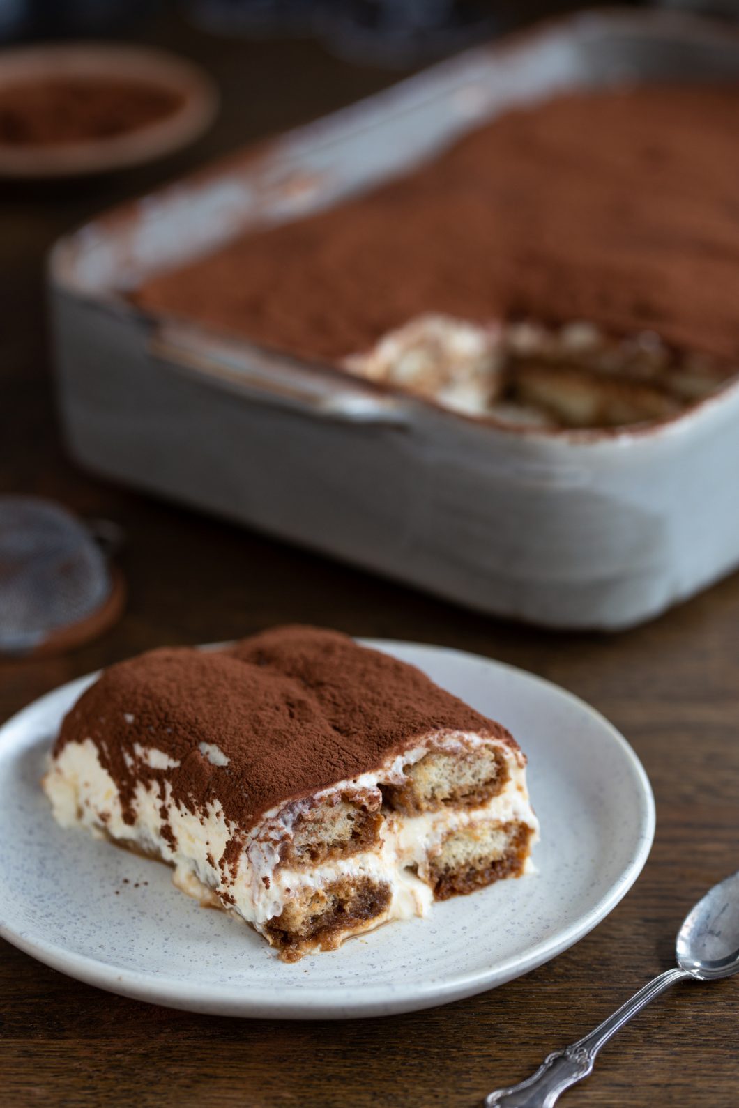 Classic Tiramisu With Savoiardi • Electric Blue Food