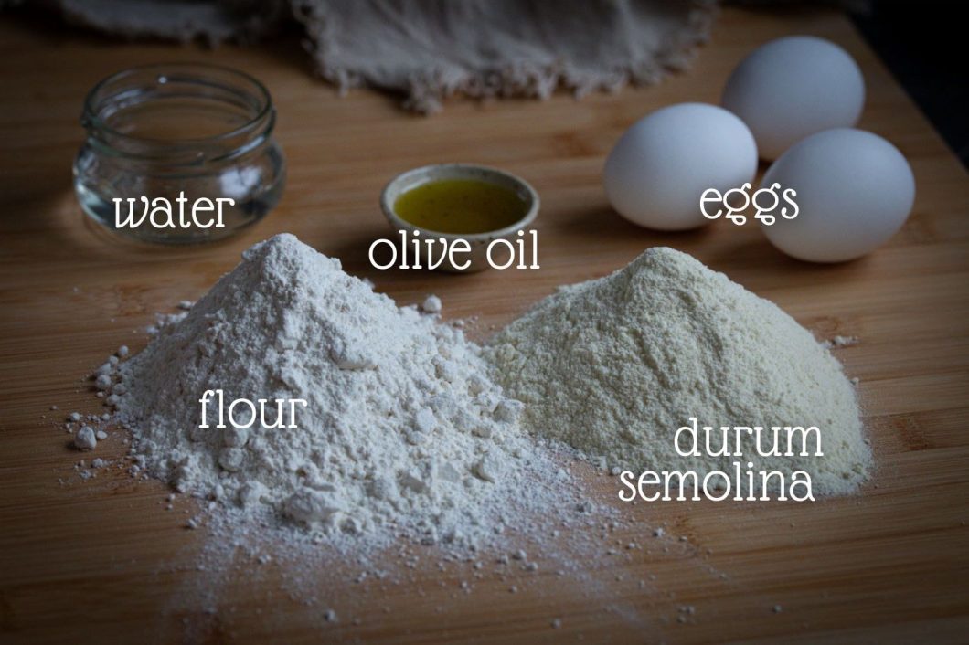 Fresh egg pasta from scratch (food processor method) • Electric Blue ...